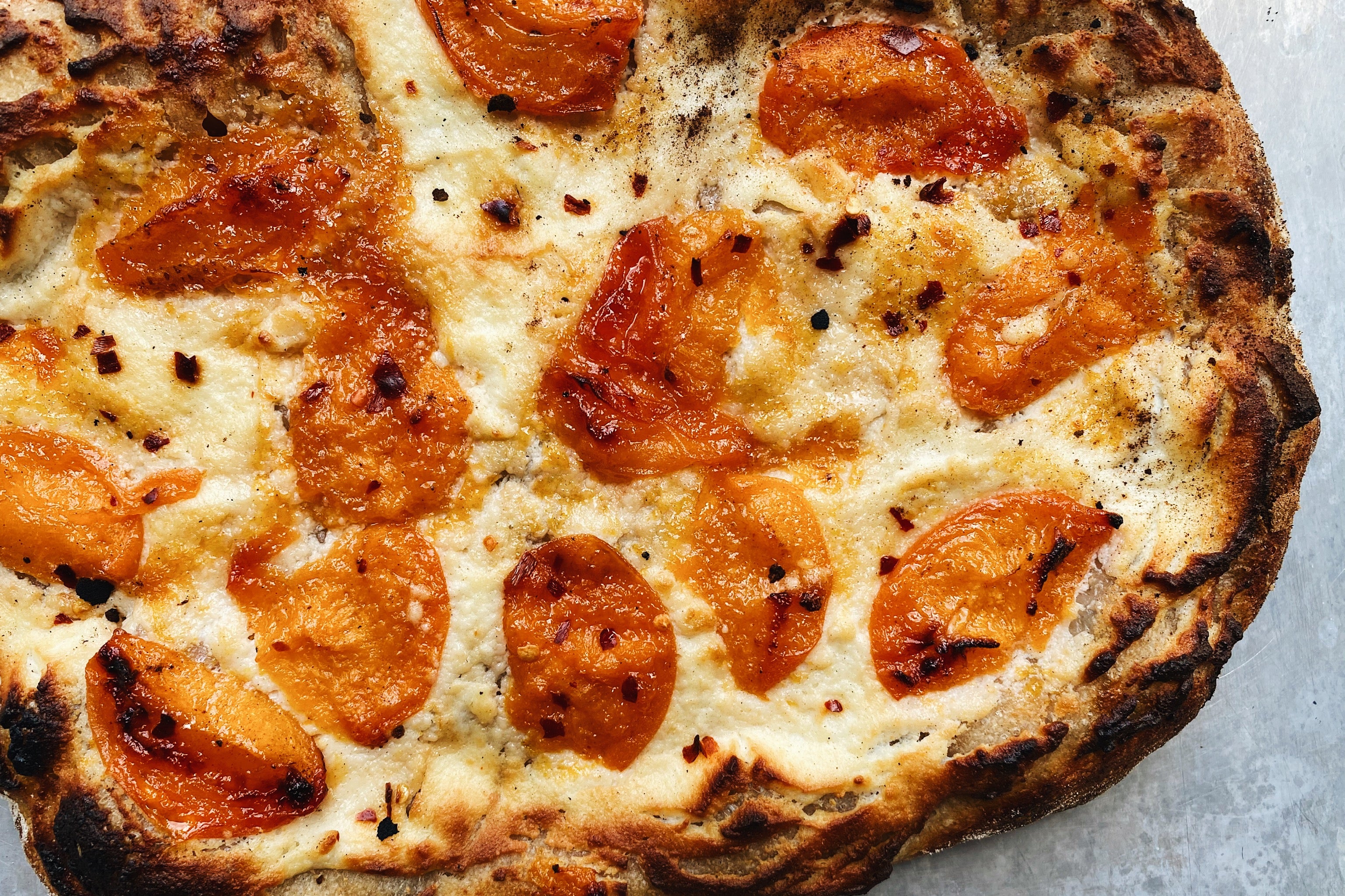 Stone Fruit Ricotta Flatbread – Flourist