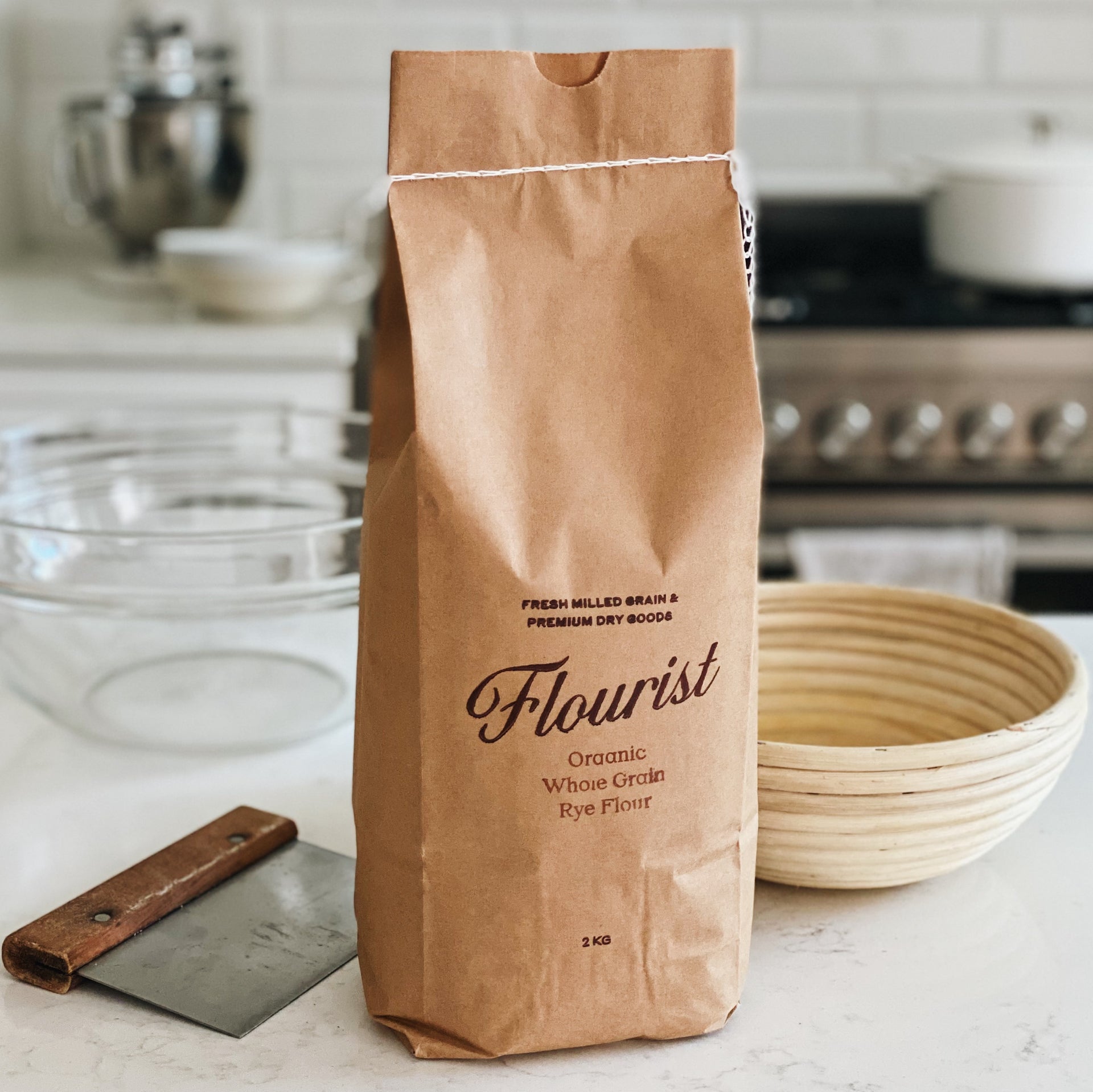 Organic Whole Grain Rye Flour – Flourist