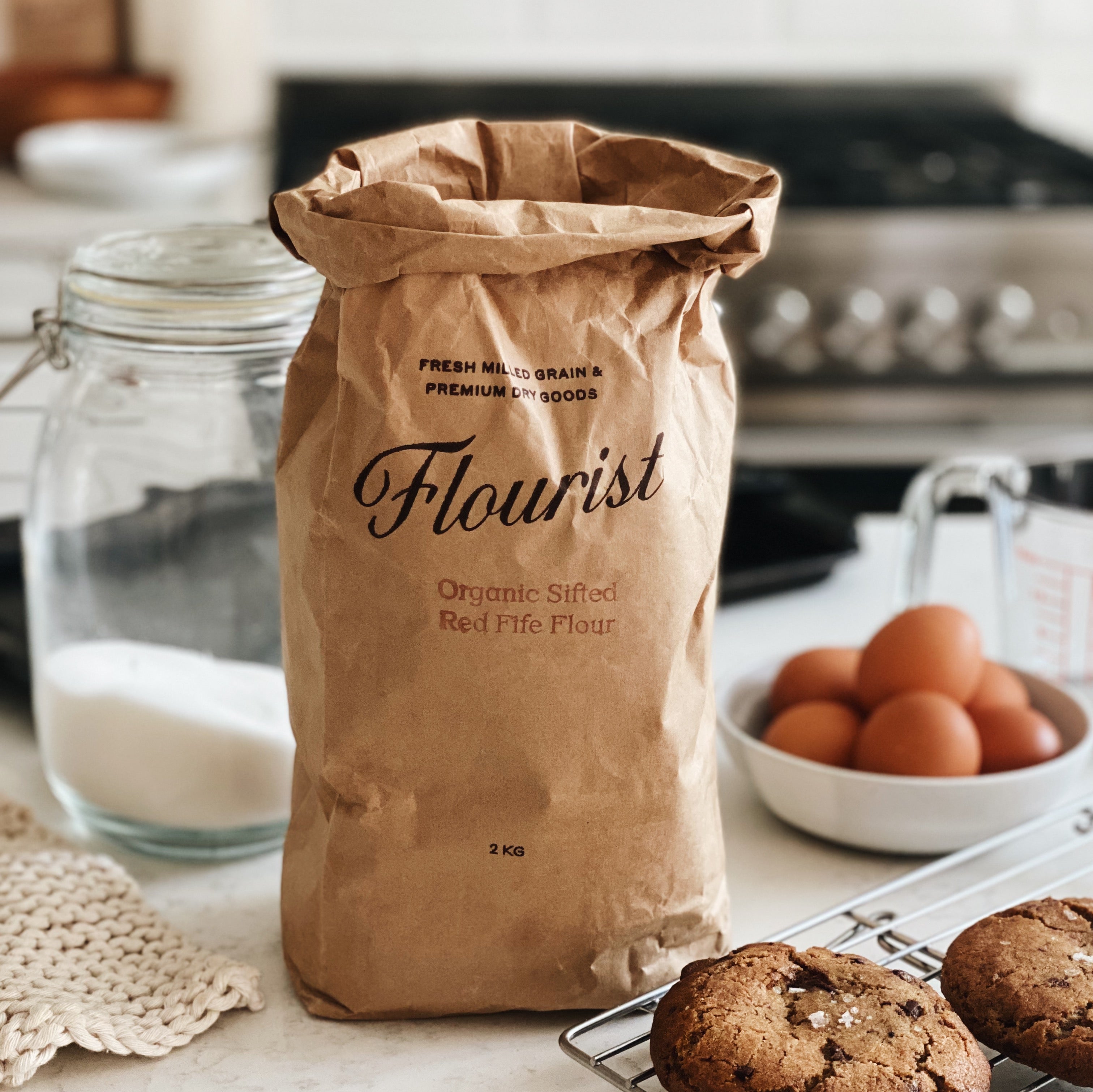 Organic Sifted Red Fife Flour – Flourist