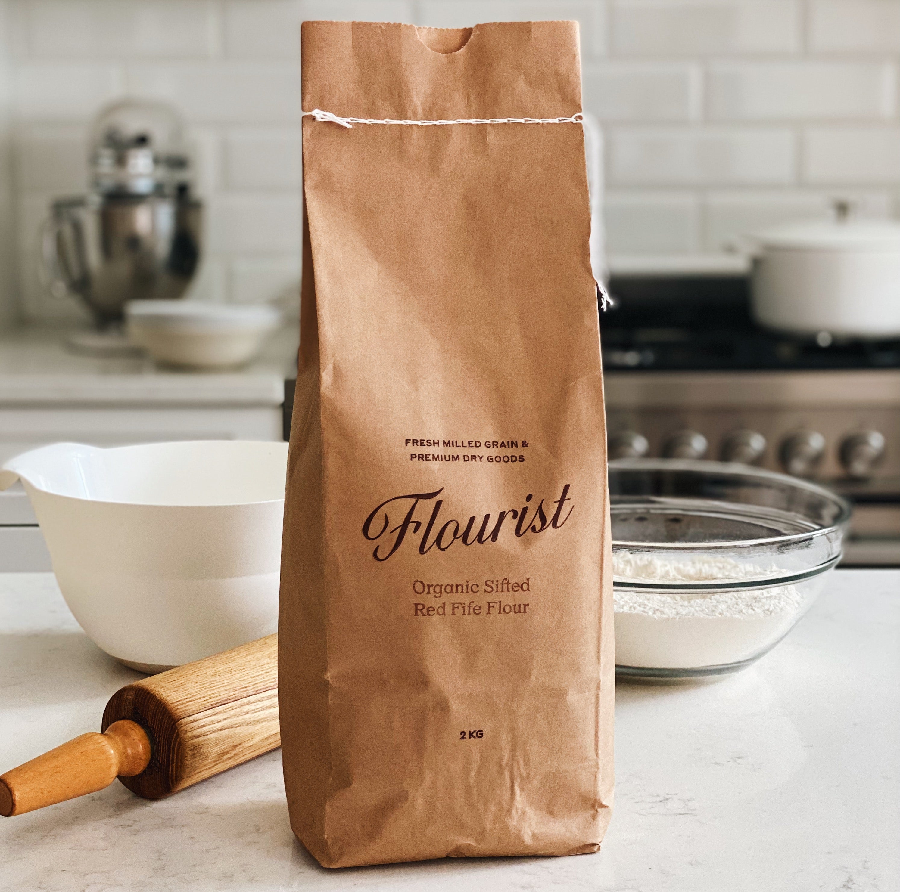 Organic Sifted Red Fife Flour – Flourist